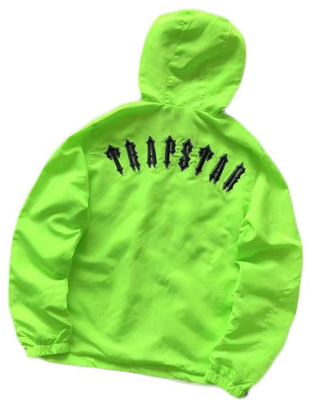 Купить Ветровка Trapstar Wide Embroidered Logo Back "Green" по отличной ...